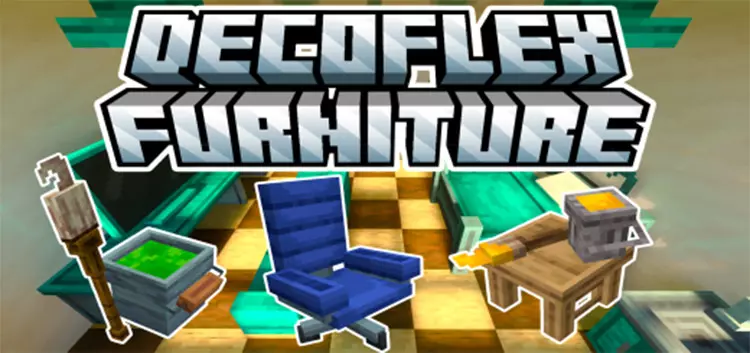 Мод Мебель DecoFlex для Minecraft PE